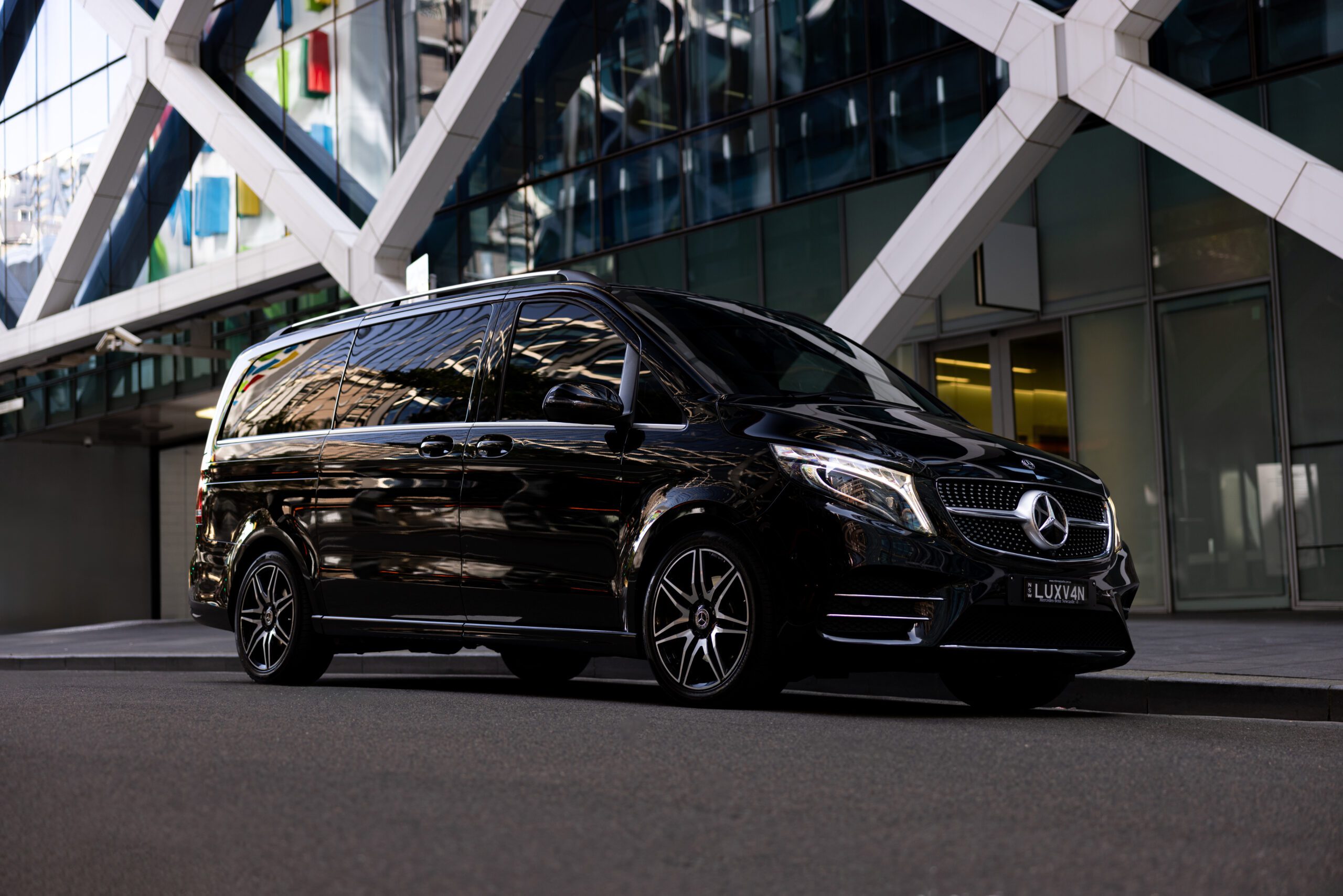 Mercedes V Class Hire Sydney - LuxVan